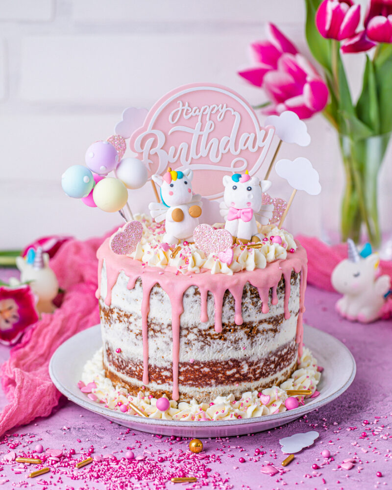 Rezept Einhorn Torte