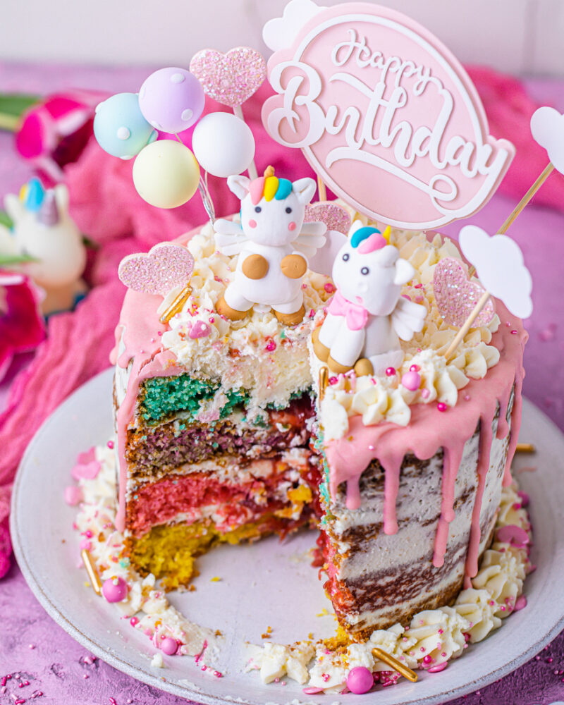 Einhorn Torte Selber Machen